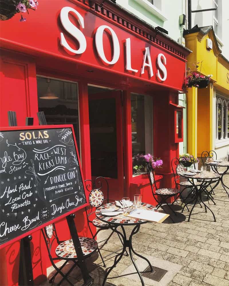 Solas Tapas Small Plates Restaurant in Dingle